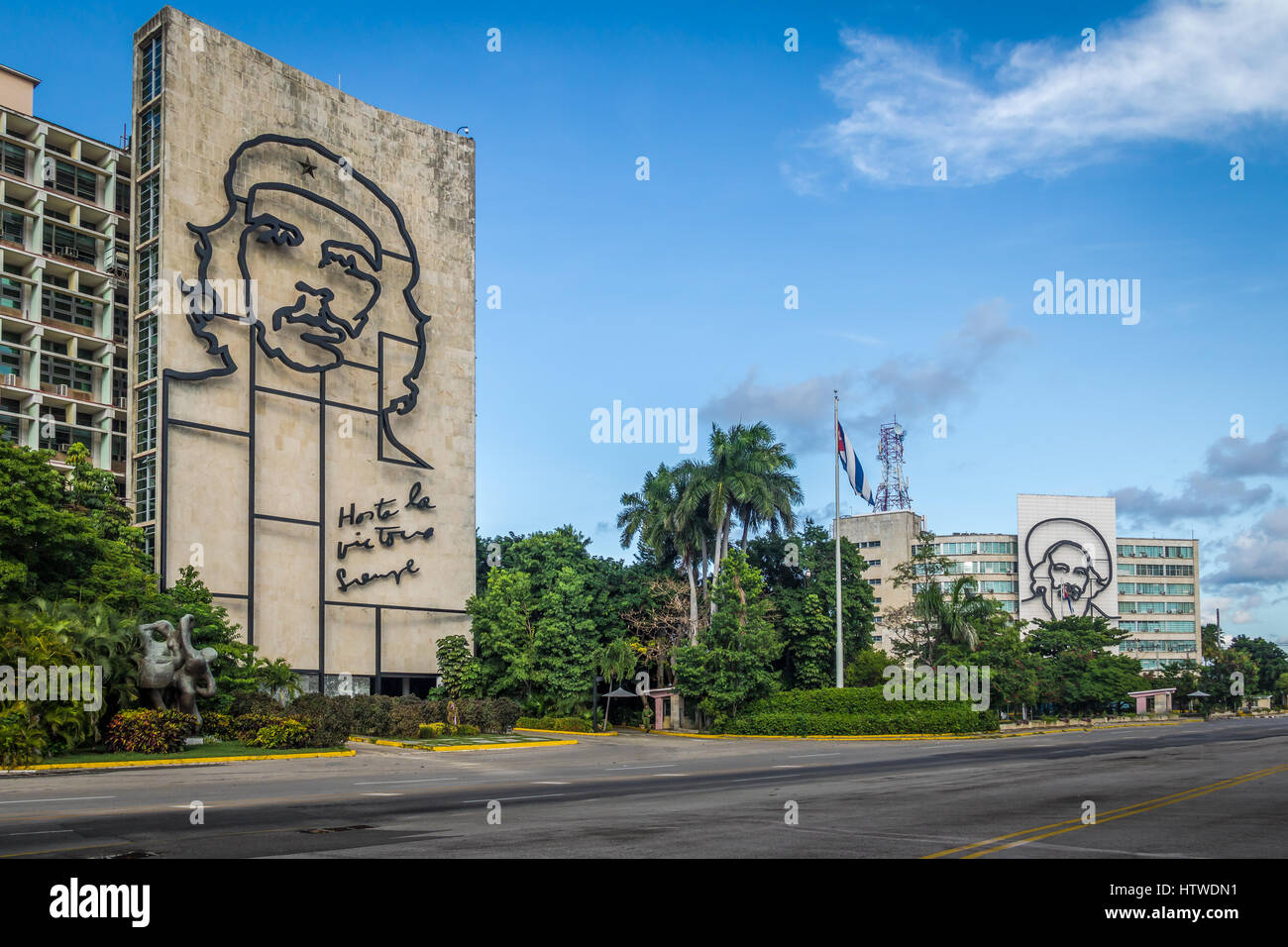 Revolution Square (Plaza de la Revolucion) - Havana, Cuba Stock Photo ...
