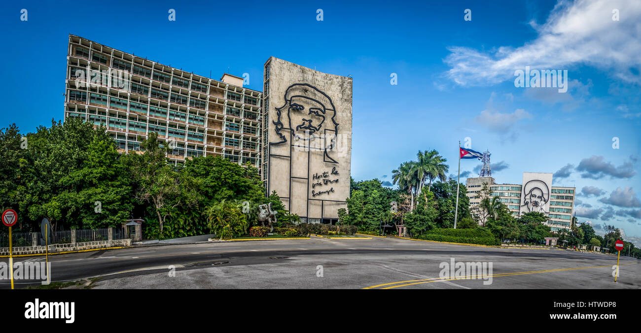 Revolution Square (Plaza de la Revolucion) - Havana, Cuba Stock Photo ...