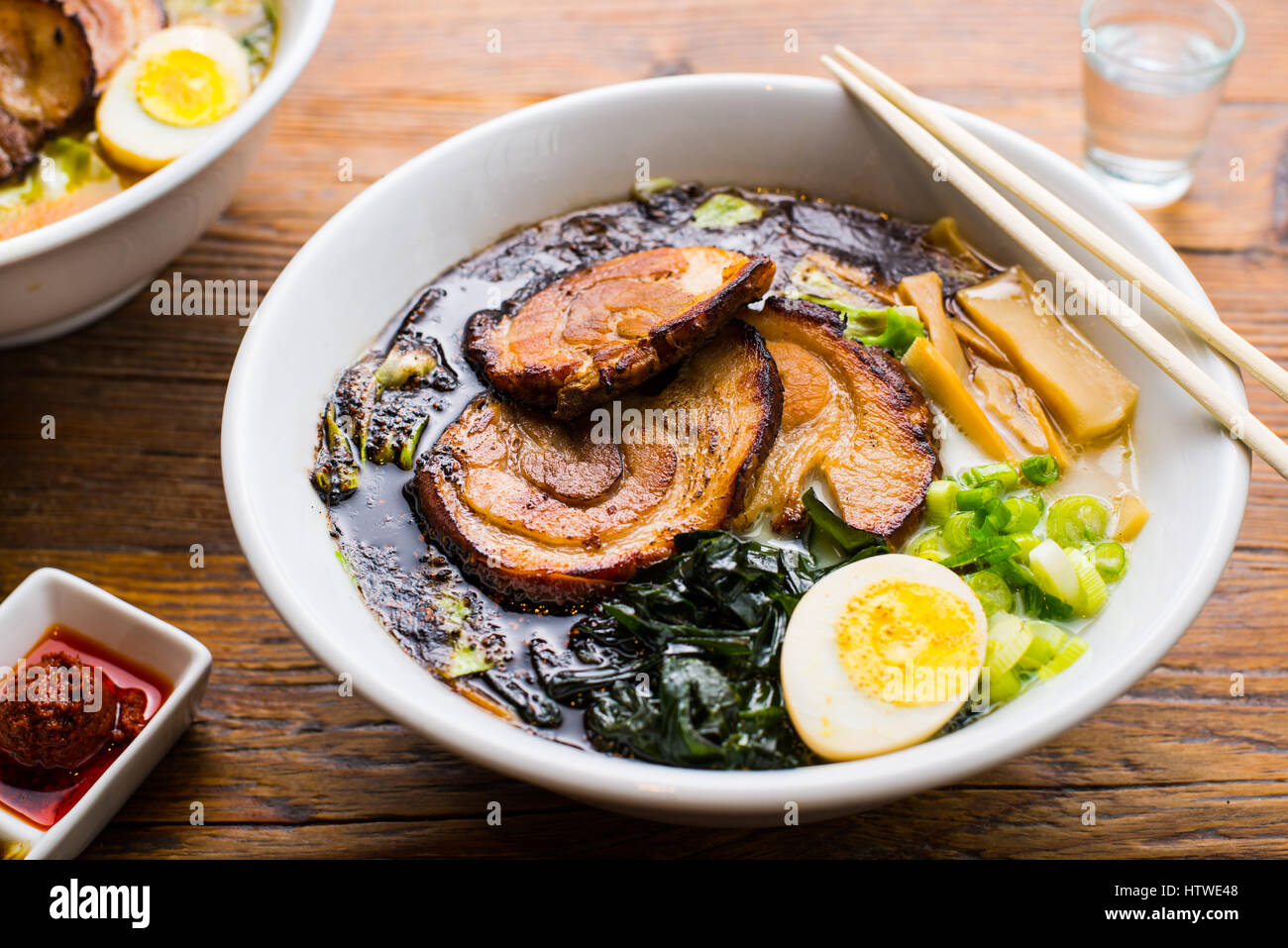 Hearty ramen bowl hi-res stock photography and images - Alamy