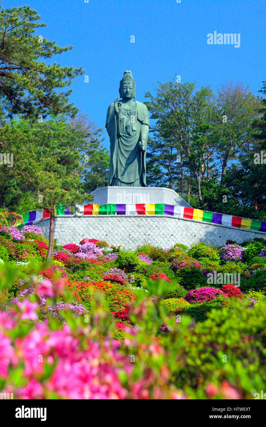 The Azareas Shiofune Kannon Temple Ome city Tokyo Japan Stock Photo - Alamy