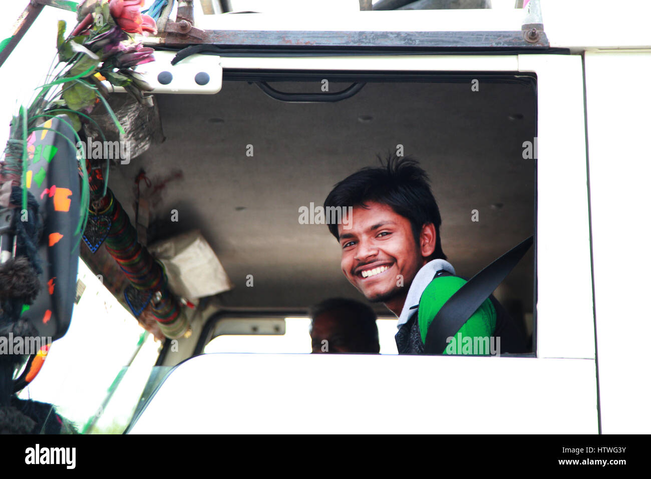 Bus Driver, Face, New Delhi, India (Photo Copyright © by Saji Maramon ...