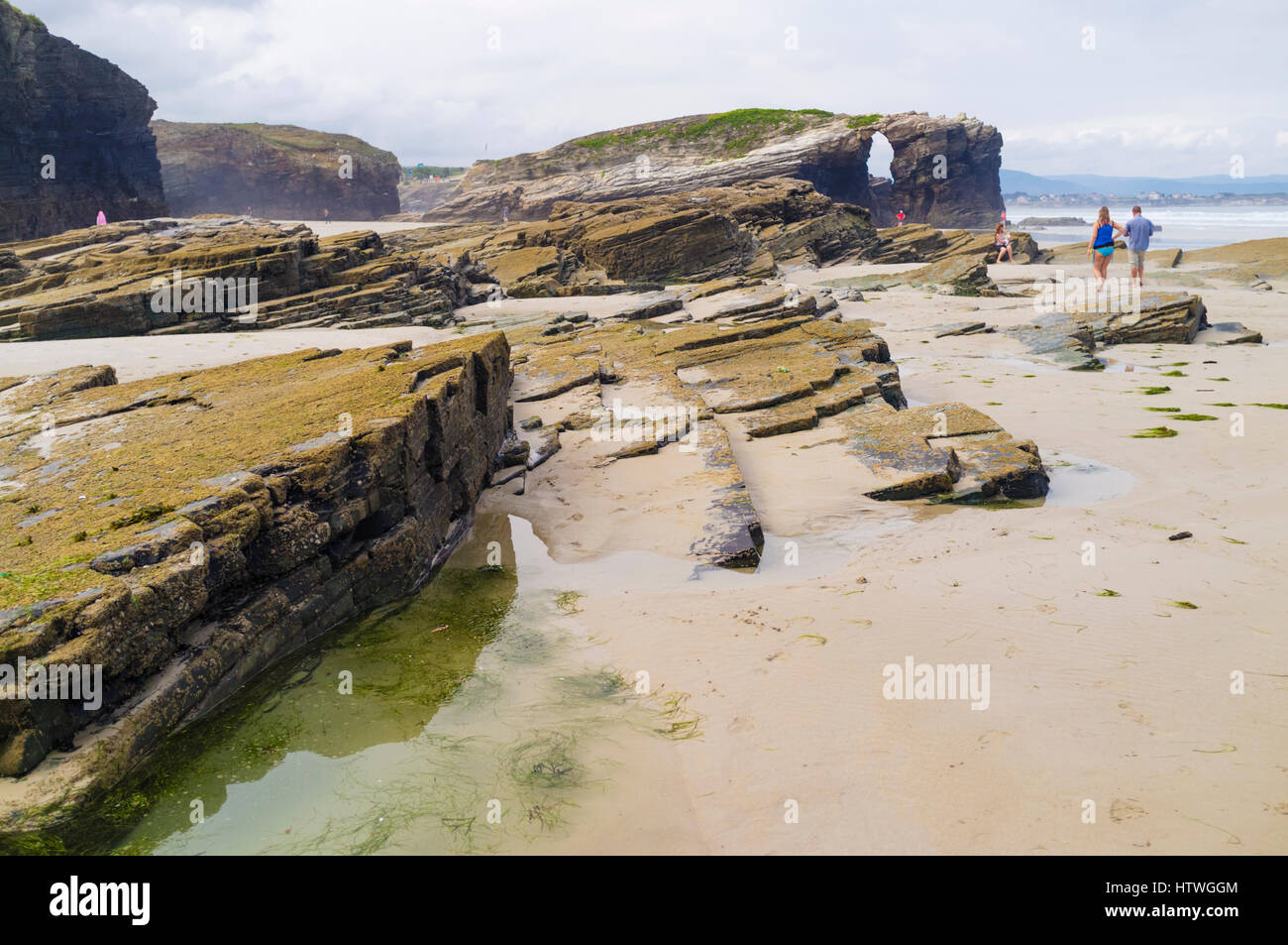 Spain las catedrales galicia hi-res stock photography and images - Alamy