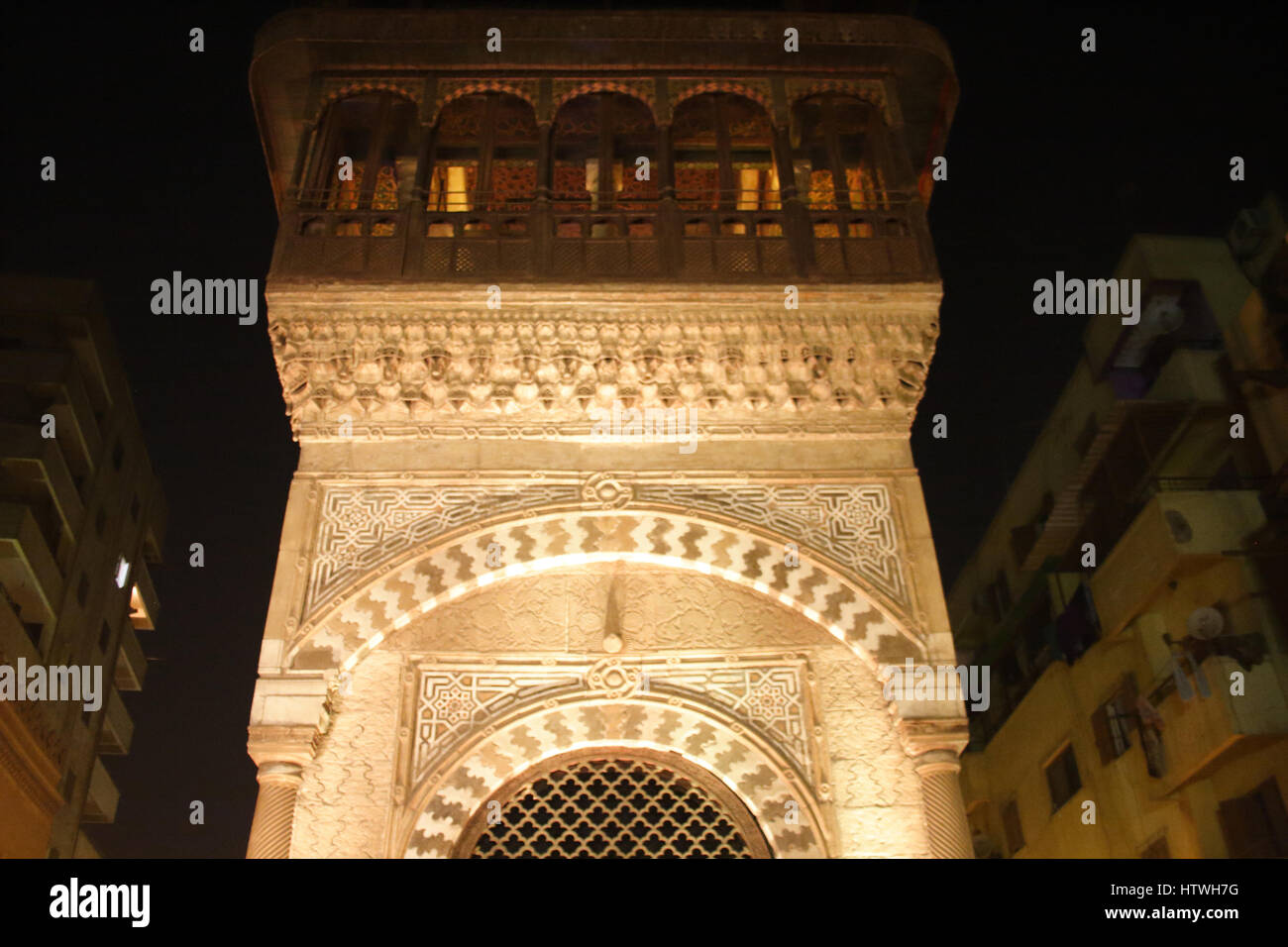 Al Moaz Street, Al Hussein, Cairo, Egypt, Africa Stock Photo - Alamy