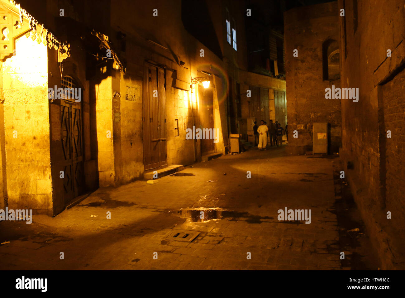 Al Moaz Street, Al Hussein, Cairo, Egypt, Africa Stock Photo - Alamy