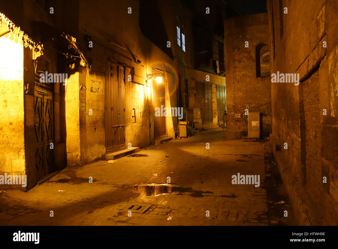 Al Moaz Street, Al Hussein, Cairo, Egypt, Africa Stock Photo - Alamy