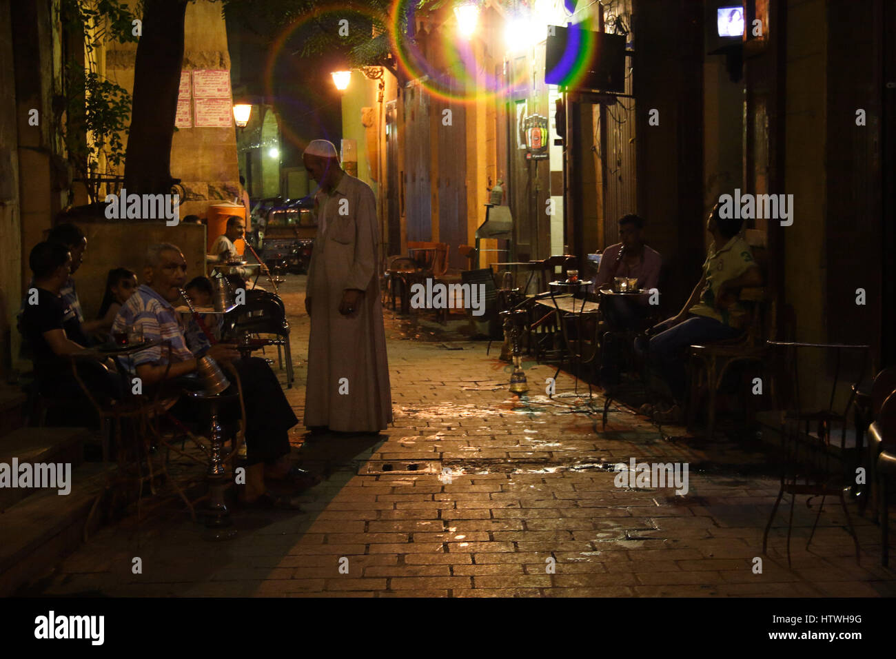 Al Moaz Street, Al Hussein, Cairo, Egypt, Africa Stock Photo - Alamy