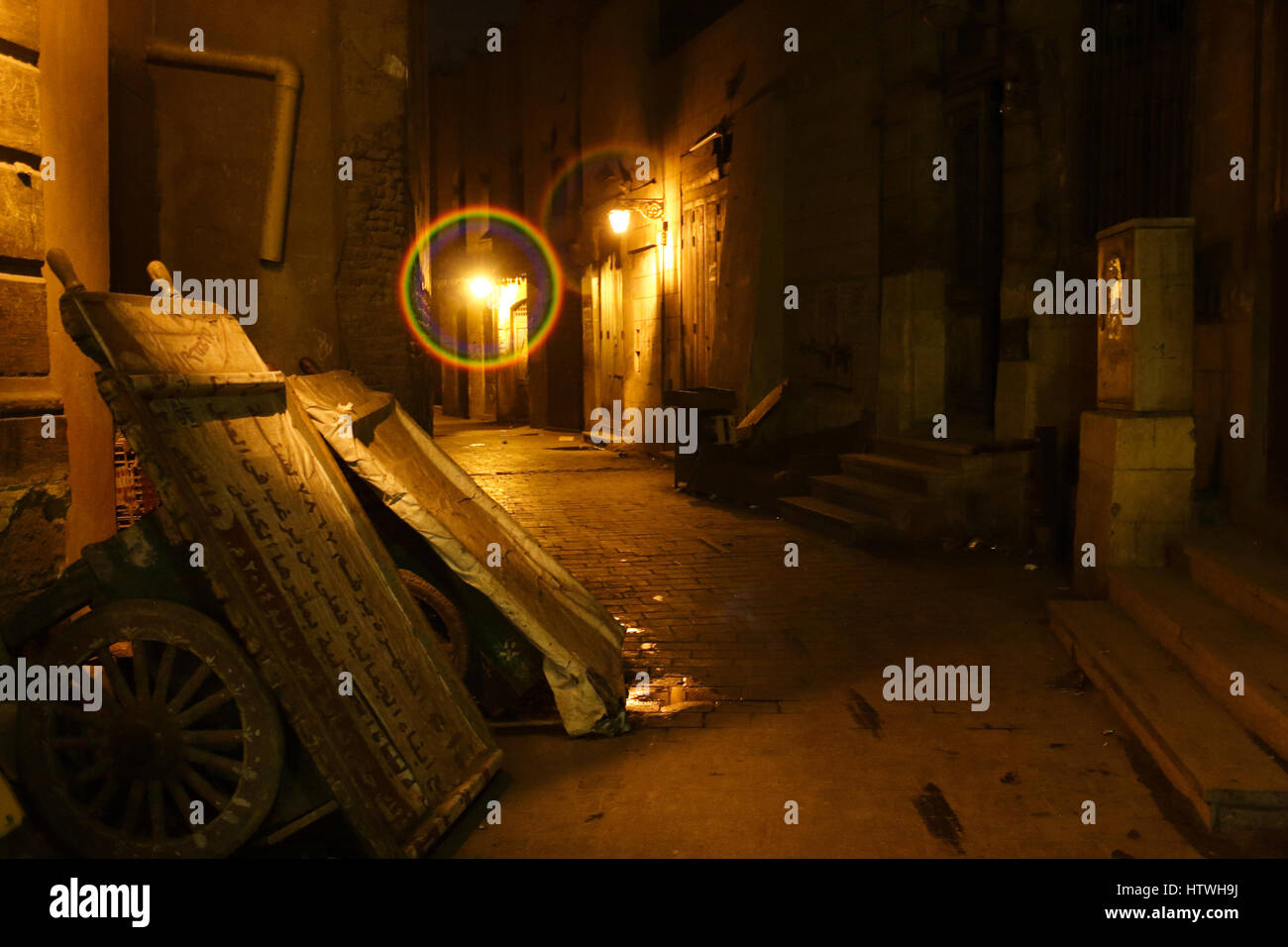 Al Moaz Street, Al Hussein, Cairo, Egypt, Africa Stock Photo - Alamy