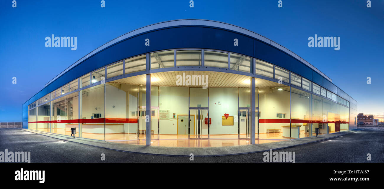 Palacio de los Deportes de Los Llanos in Vicar, Almeria, Andalusia ...