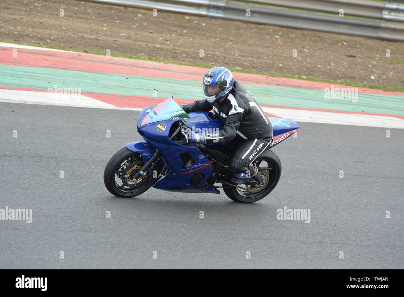 Motorbike with flag hi-res stock photography and images - Alamy