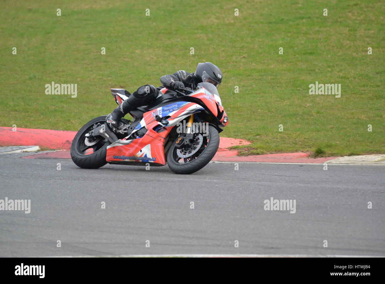 Motorbike with flag hi-res stock photography and images - Alamy