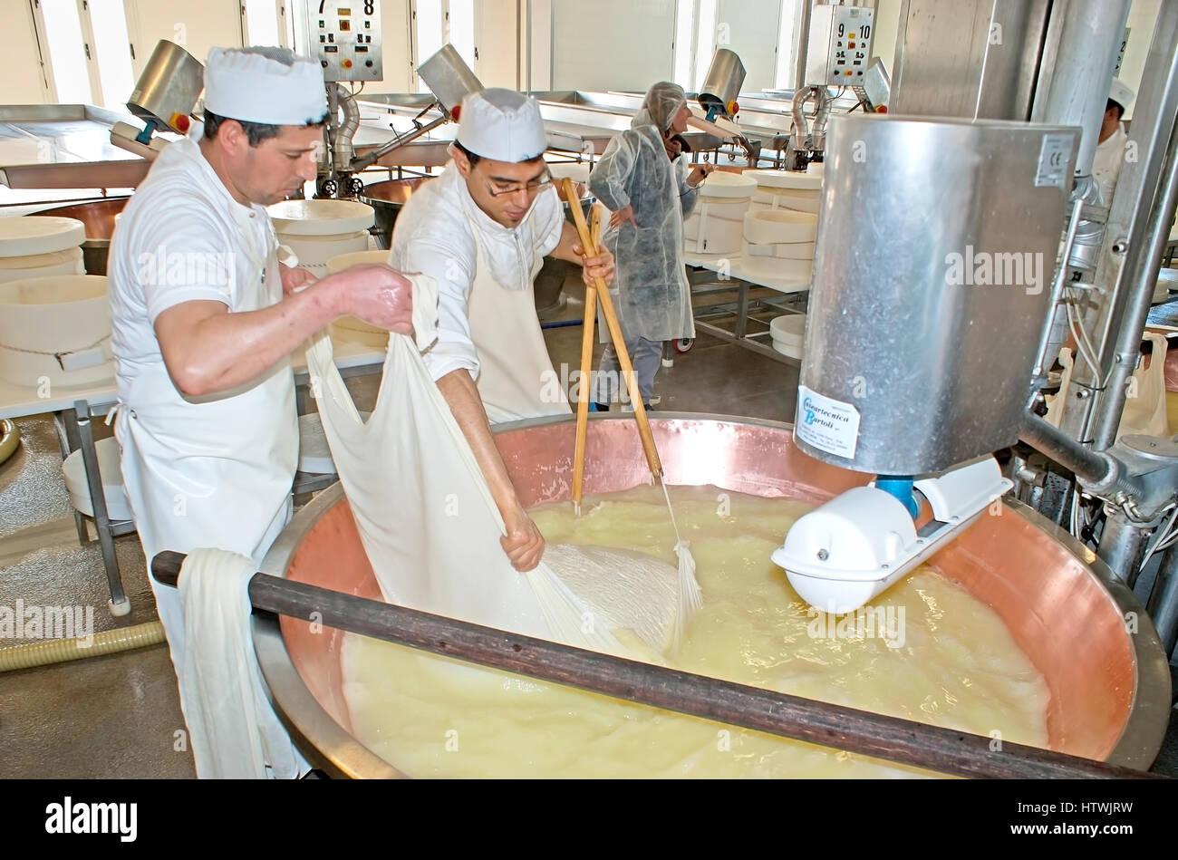 Factory italy interior workers hi-res stock photography and images - Alamy