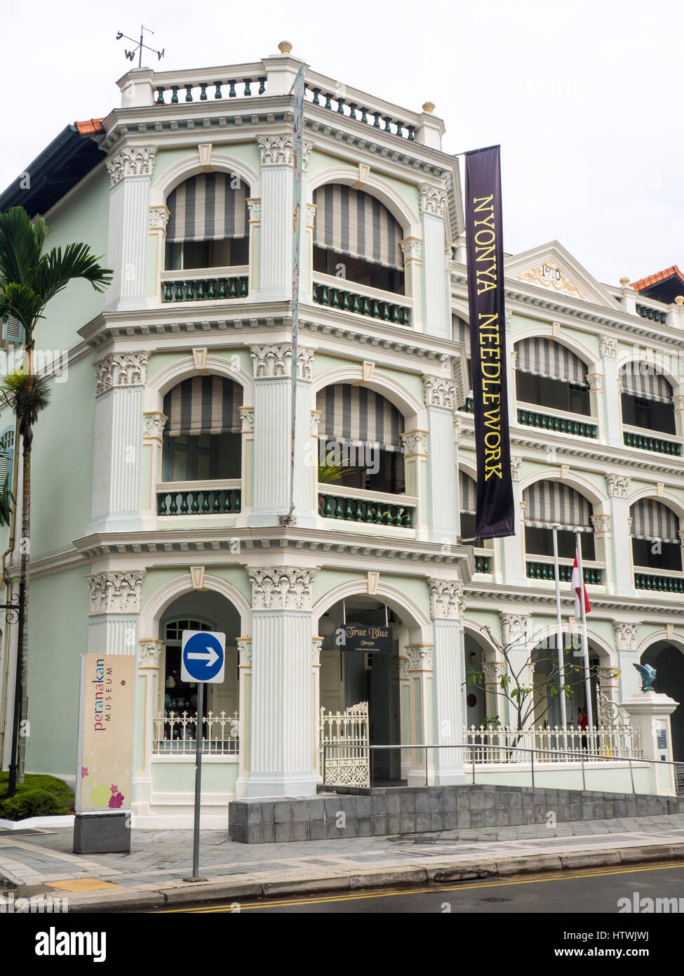 Peranakan Museum located in the Old Tao Nan School, Singapore Stock ...