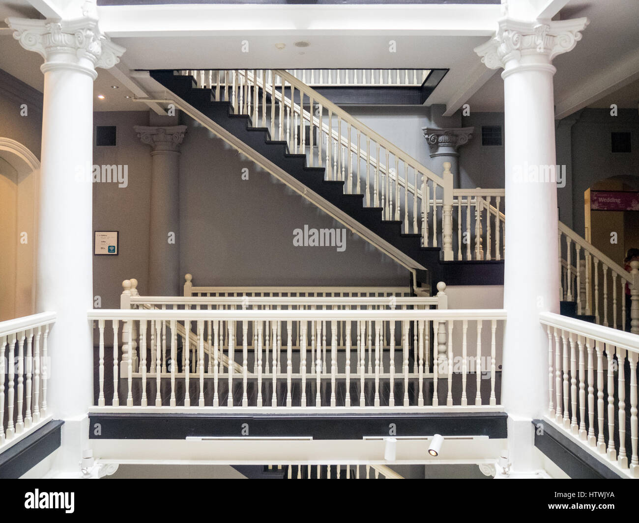 Staircase stairwell stair museum hi-res stock photography and images ...