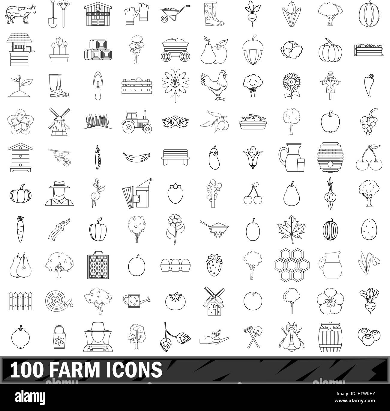 Shed fruit Stock Vector Images - Alamy