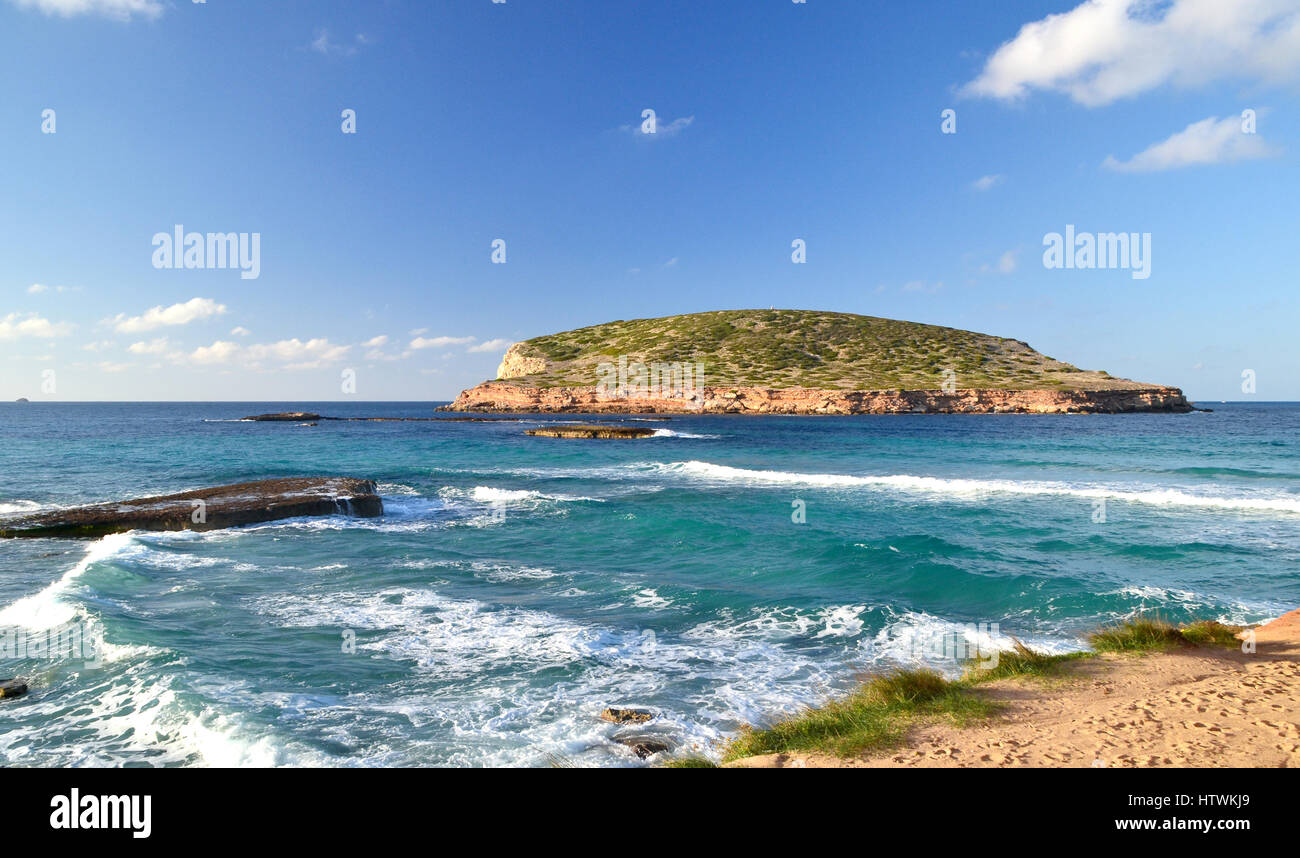 Beautiful cala comte beach hi-res stock photography and images - Alamy
