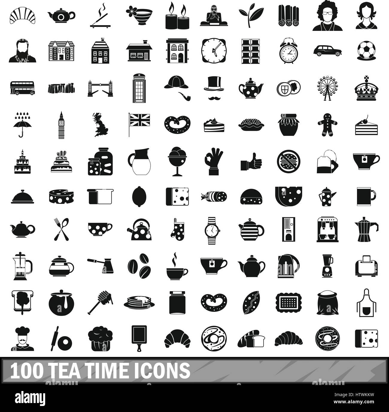 Food tea lemon in Black and White Stock Photos & Images - Alamy