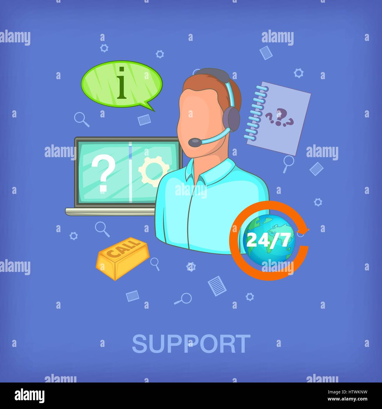 Call center concept man, cartoon style Stock Vector Image & Art - Alamy Call center concept man, cartoon style Stock Vector Image & Art - Alamy