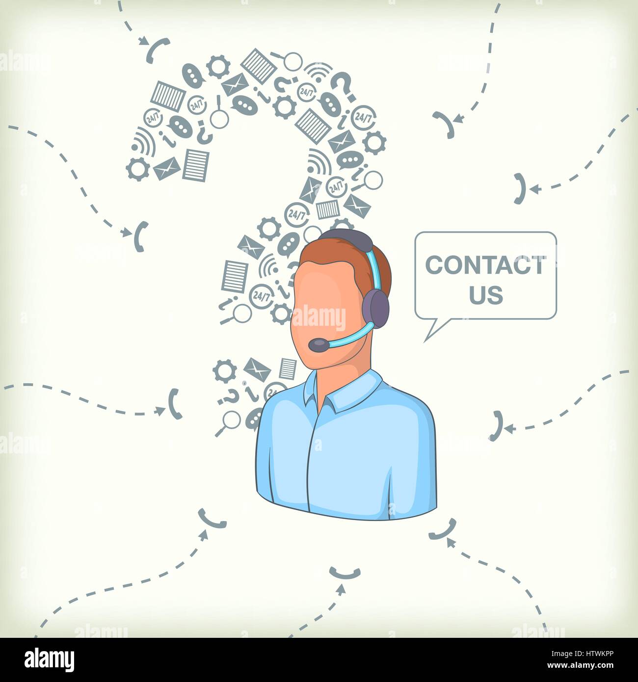 Cartoon Man Question High Resolution Stock Photography and Images - Alamy