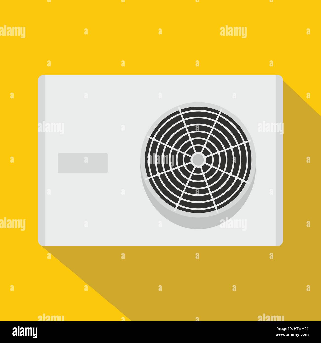 Commercial air conditioning unit Stock Vector Images - Alamy