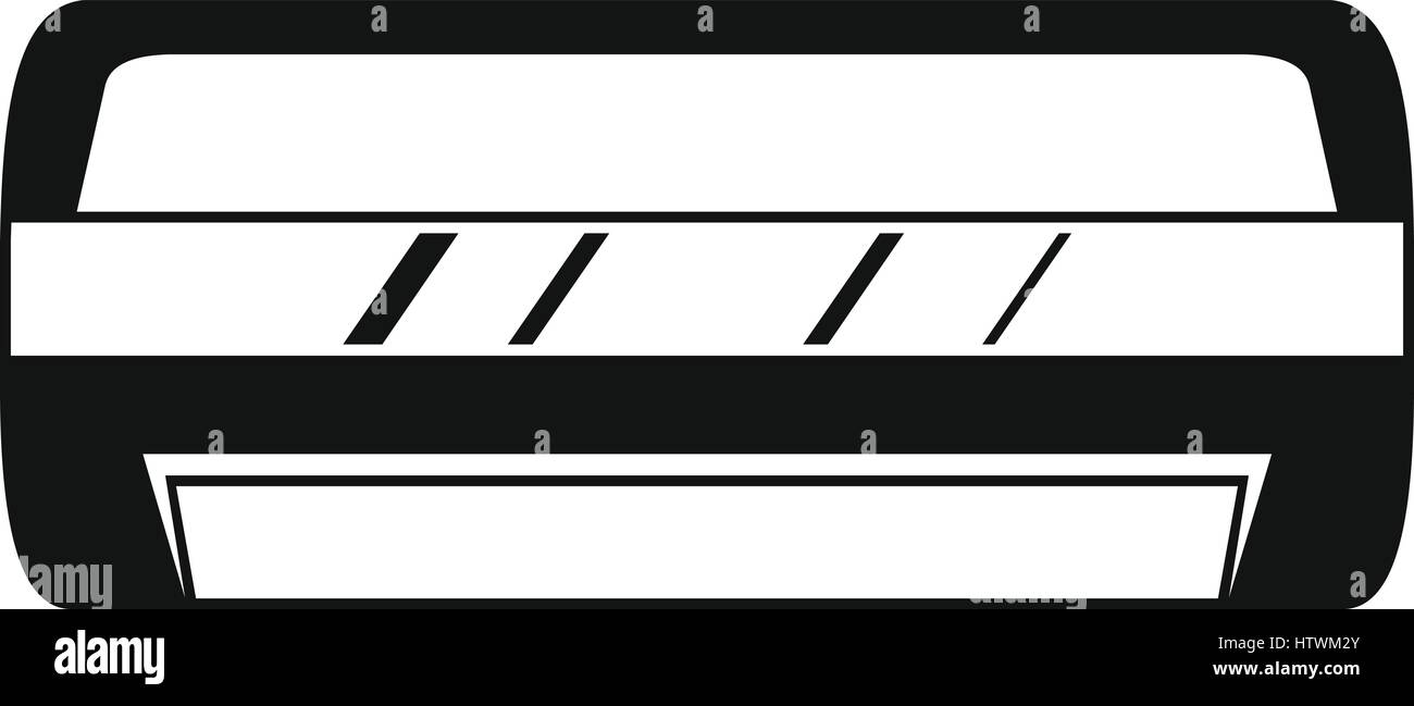 Conditioning split system icon, simple style Stock Vector Image & Art ...