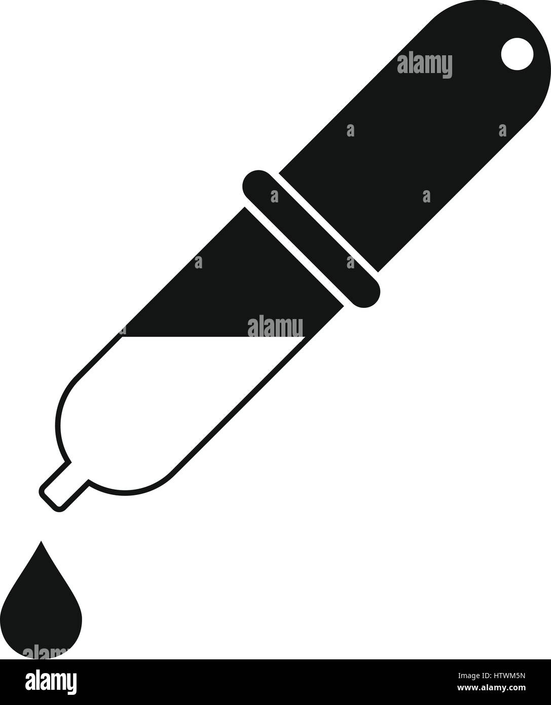 Pipette icon, simple style Stock Vector Image & Art - Alamy