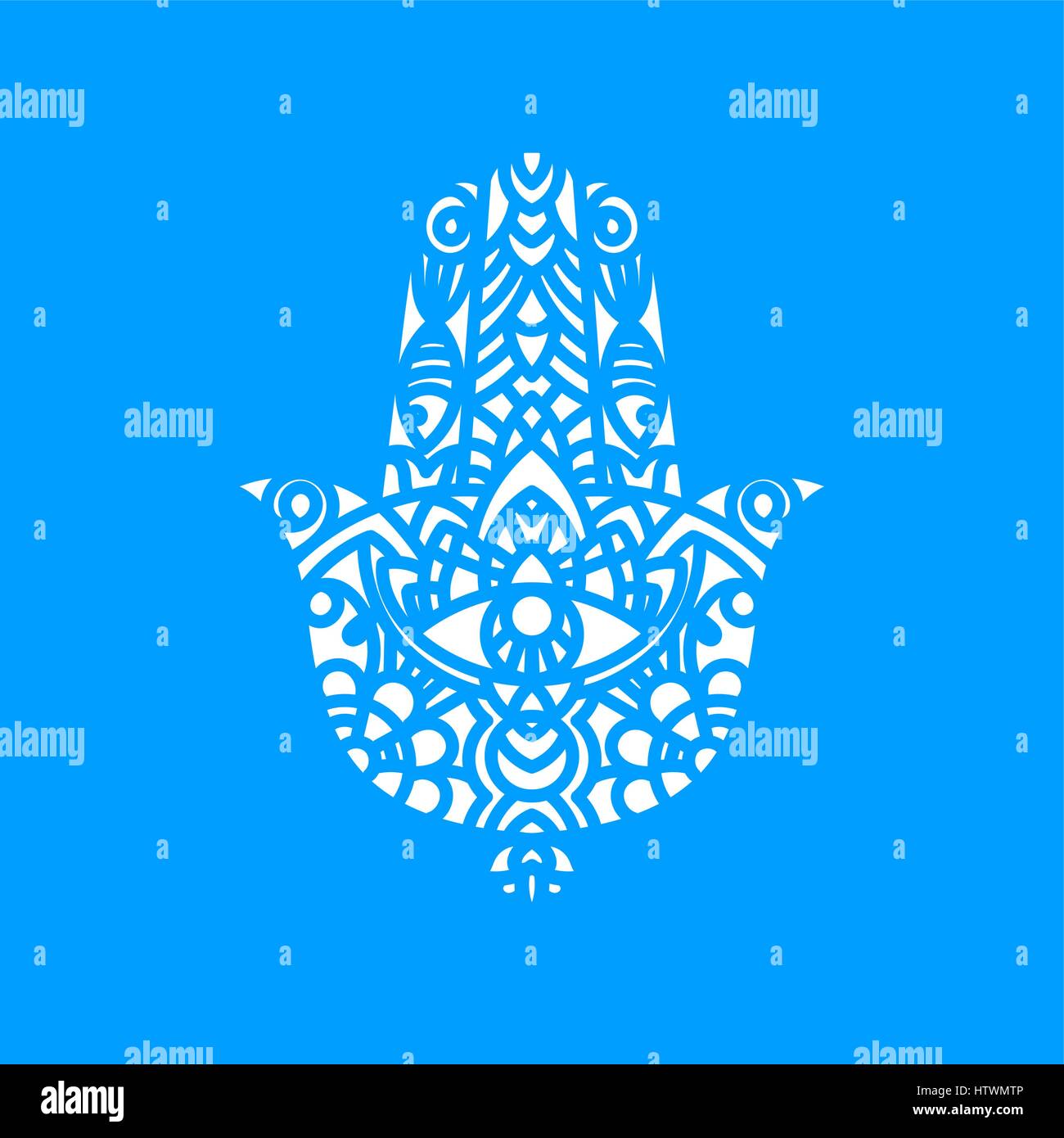 Khamsa vector hi-res stock photography and images - Alamy