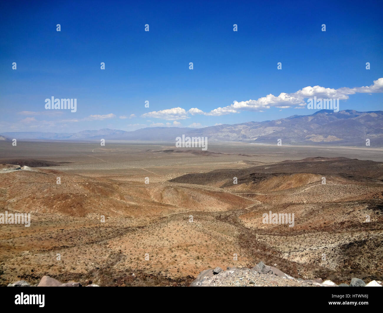 aerial view of death valley Stock Photo - Alamy