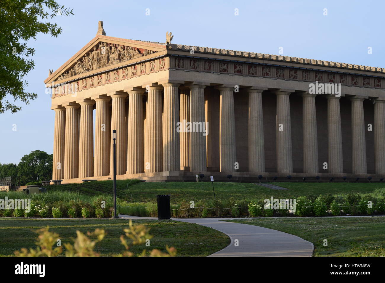 Parthenon building located in Nashville Tennessee at Centennial Park Stock Photo - Alamy