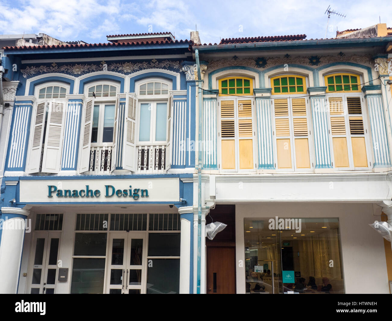 Asian shophouse five foot way hi-res stock photography and images - Alamy