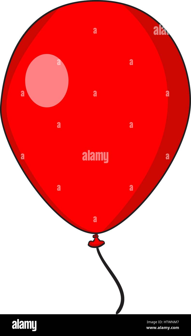 llustration of Isolated Cartoon Balloon. Vector EPS 8 Stock Vector ...