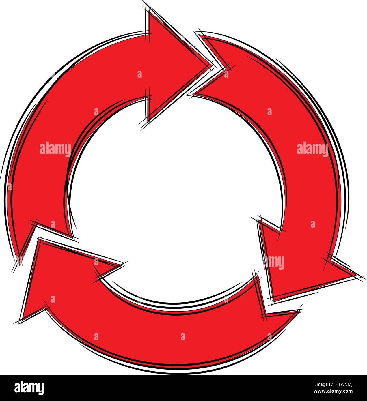 Circular arrows hi-res stock photography and images - Alamy