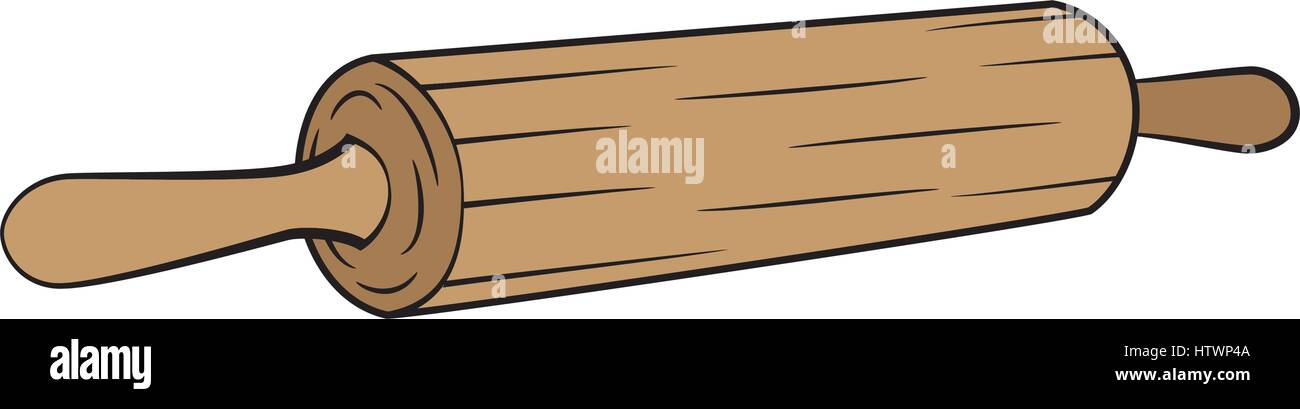 Cartoon rolling pin hi-res stock photography and images - Alamy