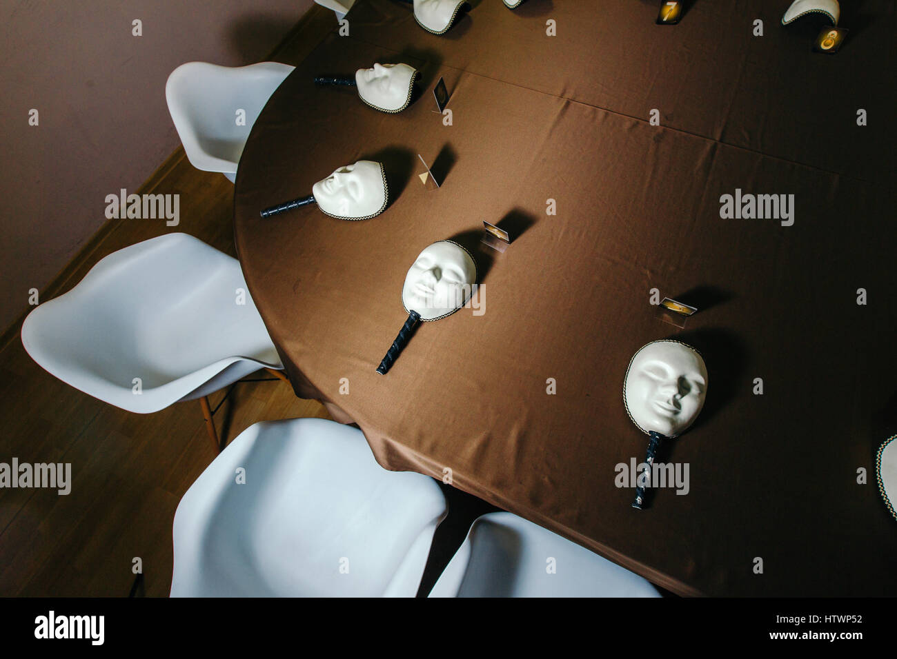 Mafia table hi-res stock photography and images - Alamy