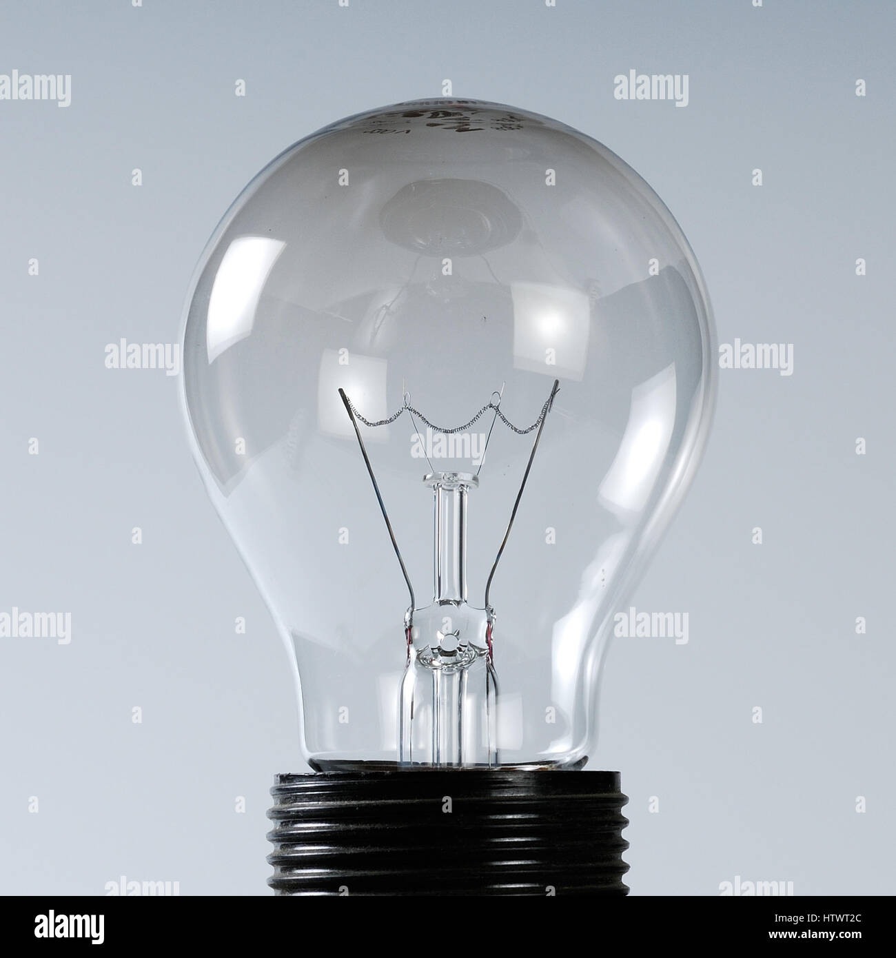 Bright Light Bulb close up shot Stock Photo - Alamy