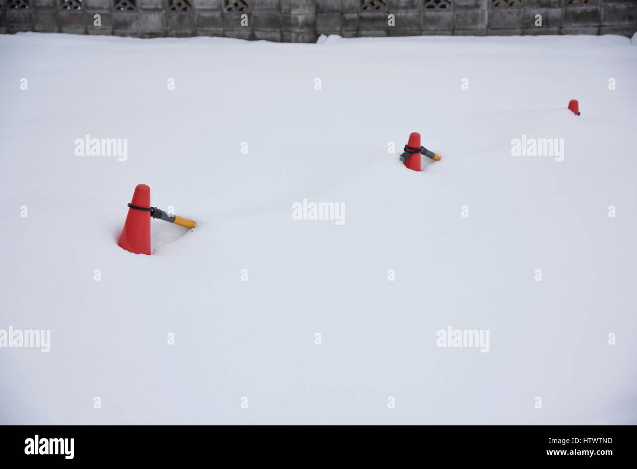 Street scene of Kitakata City, Fukushima Prefecture, Japan Stock Photo ...