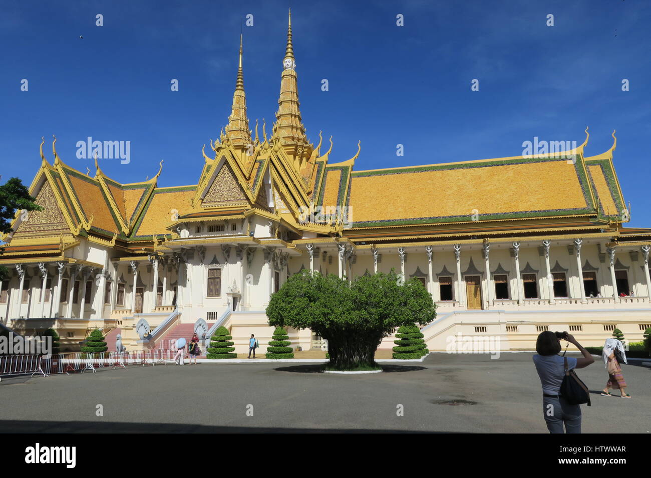 Royal Throne Hall and its surroundings are very magnificent Stock Photo ...