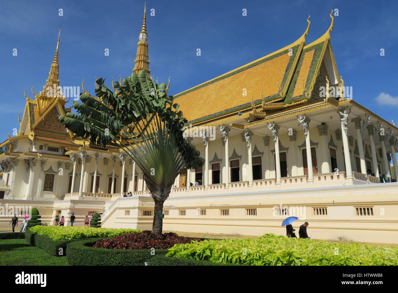 Royal Throne Hall and its surroundings are very magnificent Stock Photo ...
