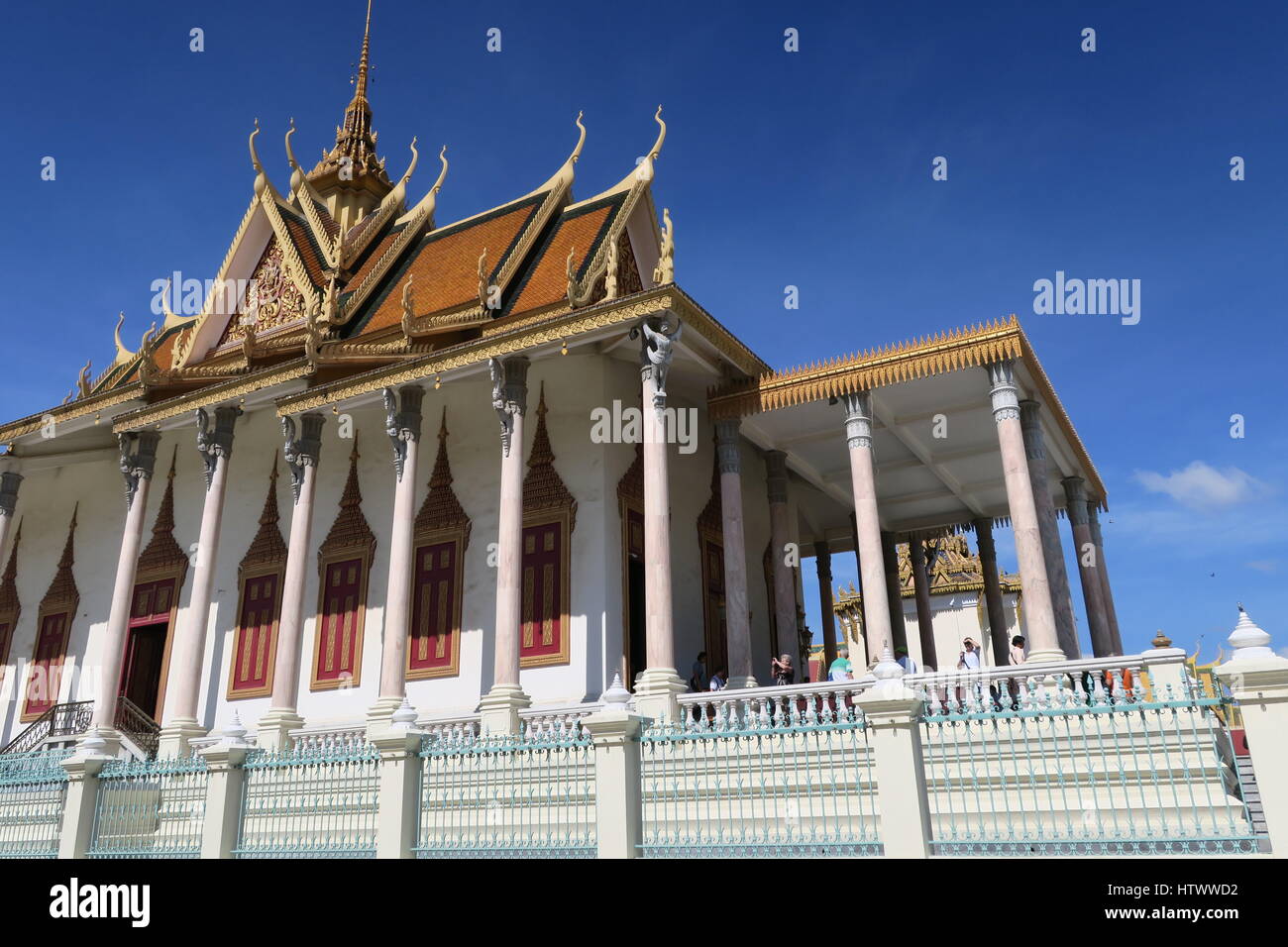 Royal Throne Hall and its surroundings are very magnificent Stock Photo ...