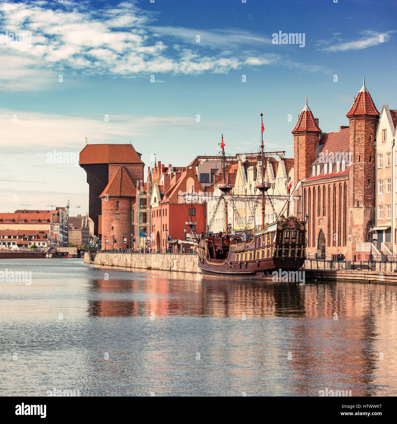 Old town krantor danzig poland hi-res stock photography and images - Alamy