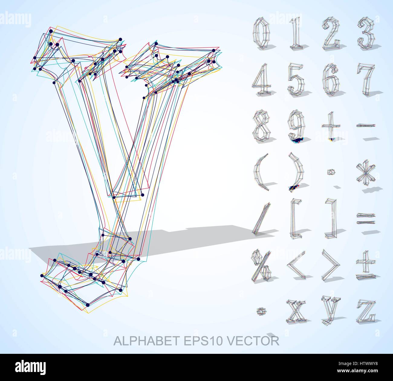 Math symbols drawn hi-res stock photography and images - Alamy
