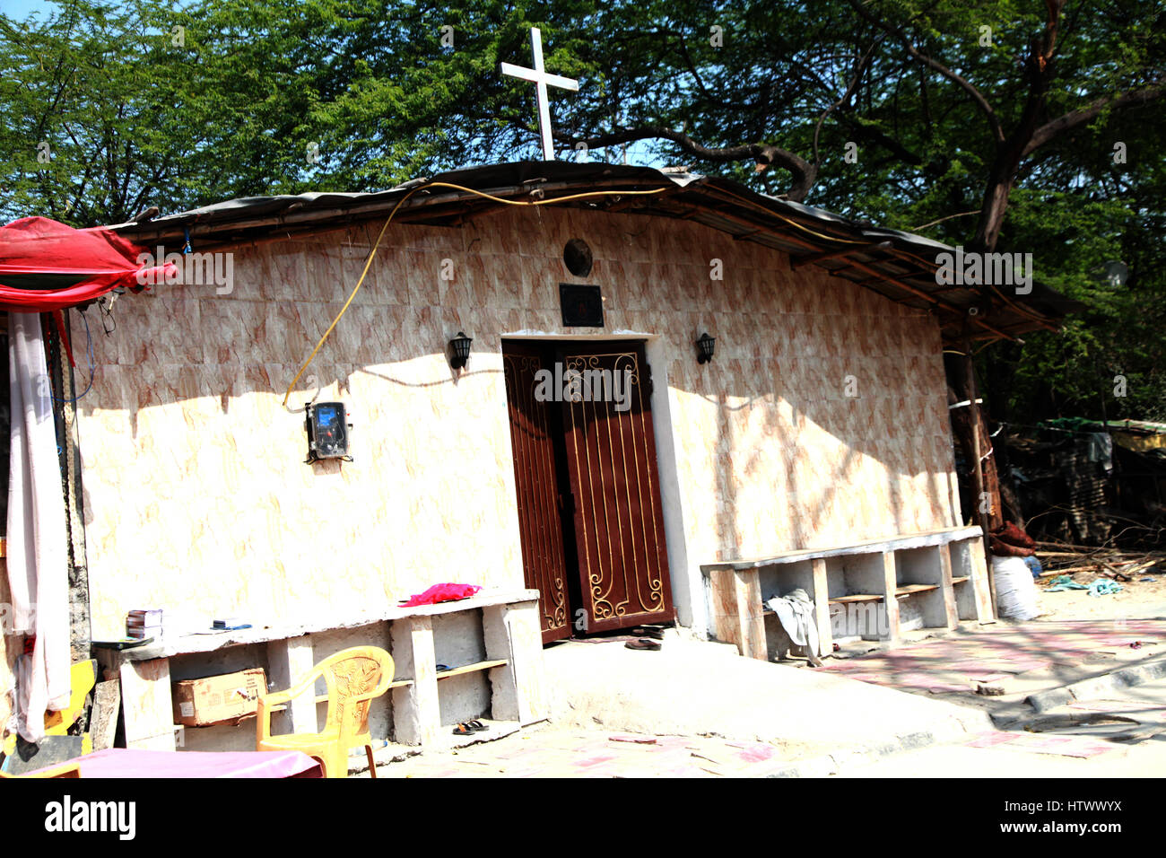 Small Village Church, New Delhi, India (Photo Copyright © by Saji ...