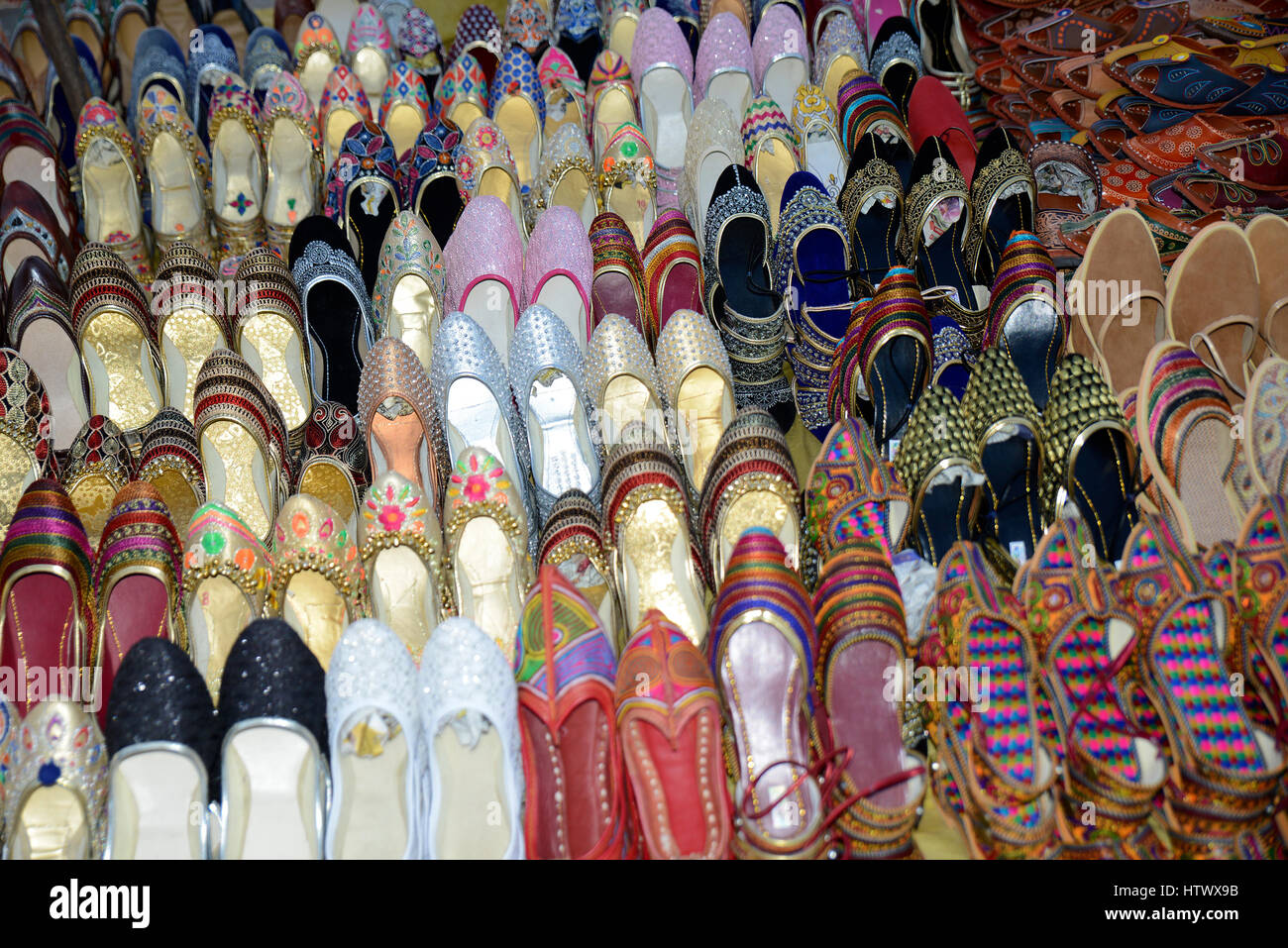 Footwear market india indian hi-res stock photography and images - Alamy