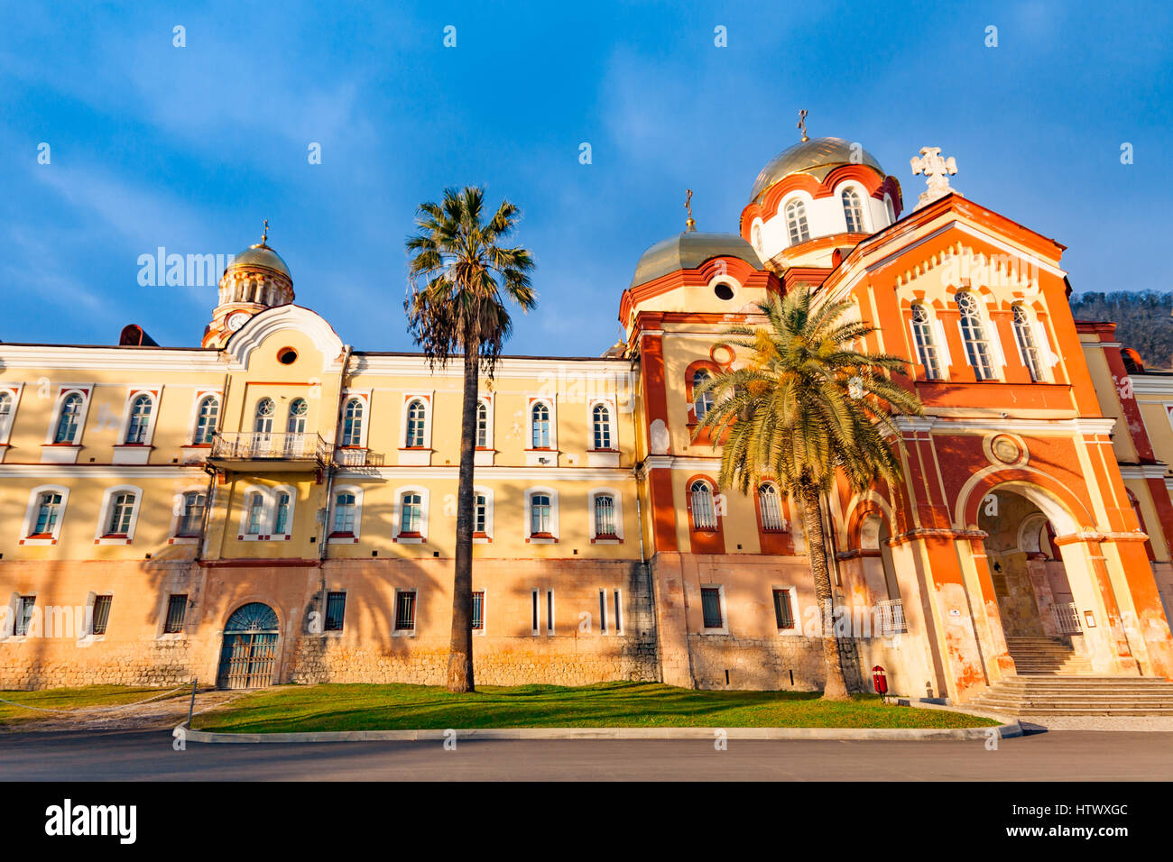 New Athos monastery of St. Simon the Canaanite monastery in the ...