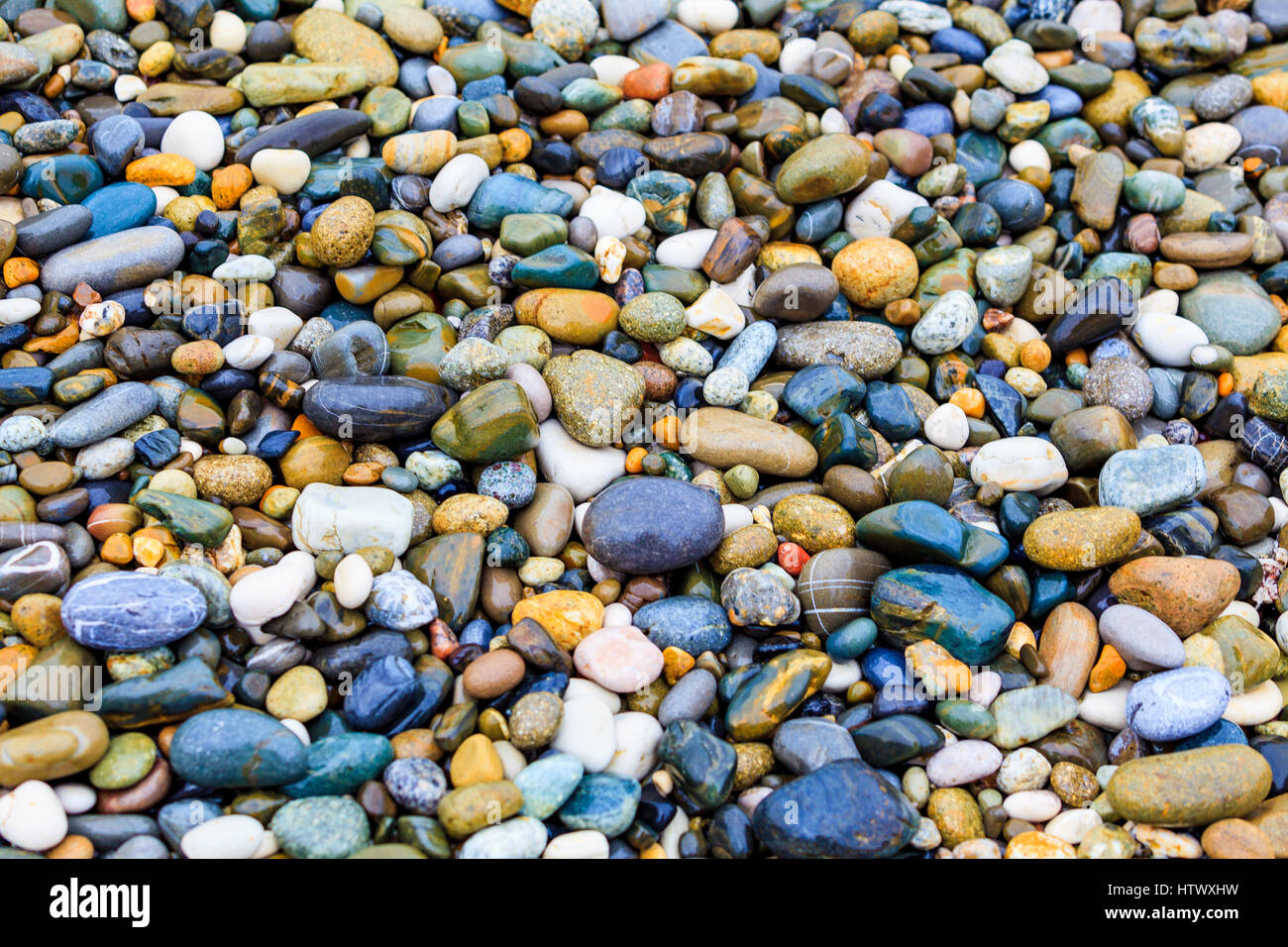 Sea stones background. stones on beach. stone texture Stock Photo - Alamy