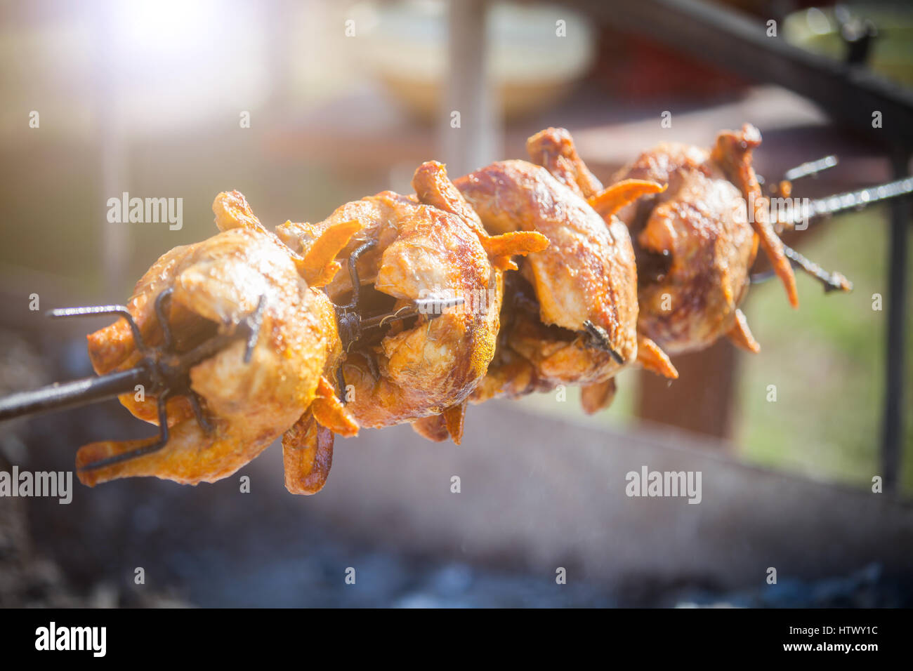 Rotate chicken hi-res stock photography and images - Alamy