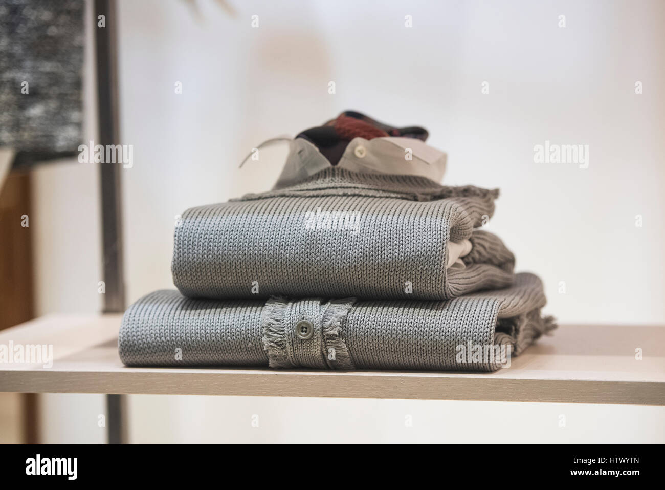 Mens clothes shop interior hi-res stock photography and images - Alamy