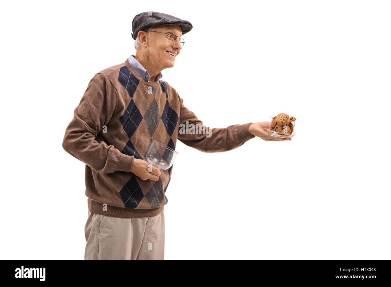 Handing chocolate Cut Out Stock Images & Pictures - Alamy