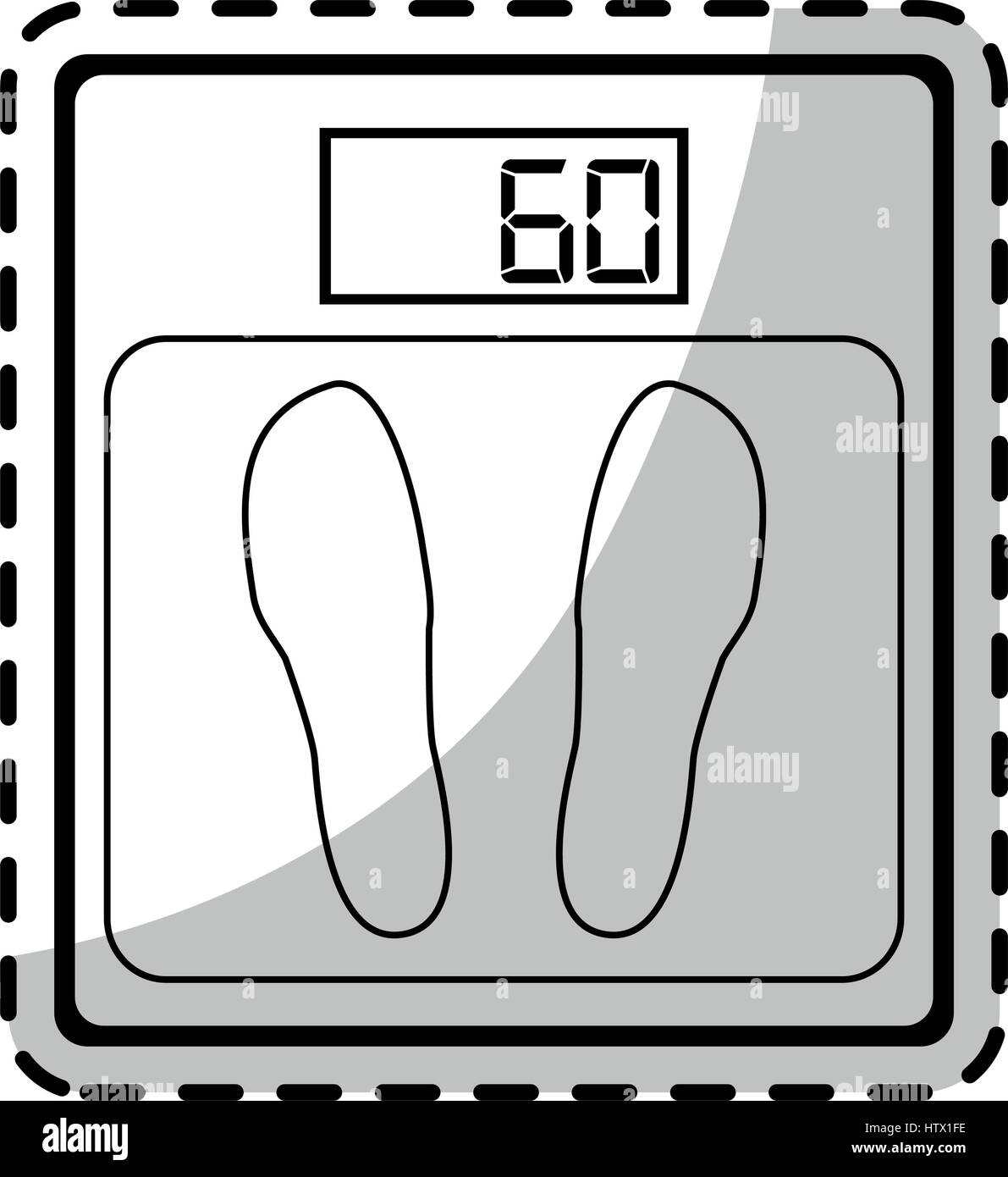 weight scale health icon image Stock Vector Image & Art - Alamy