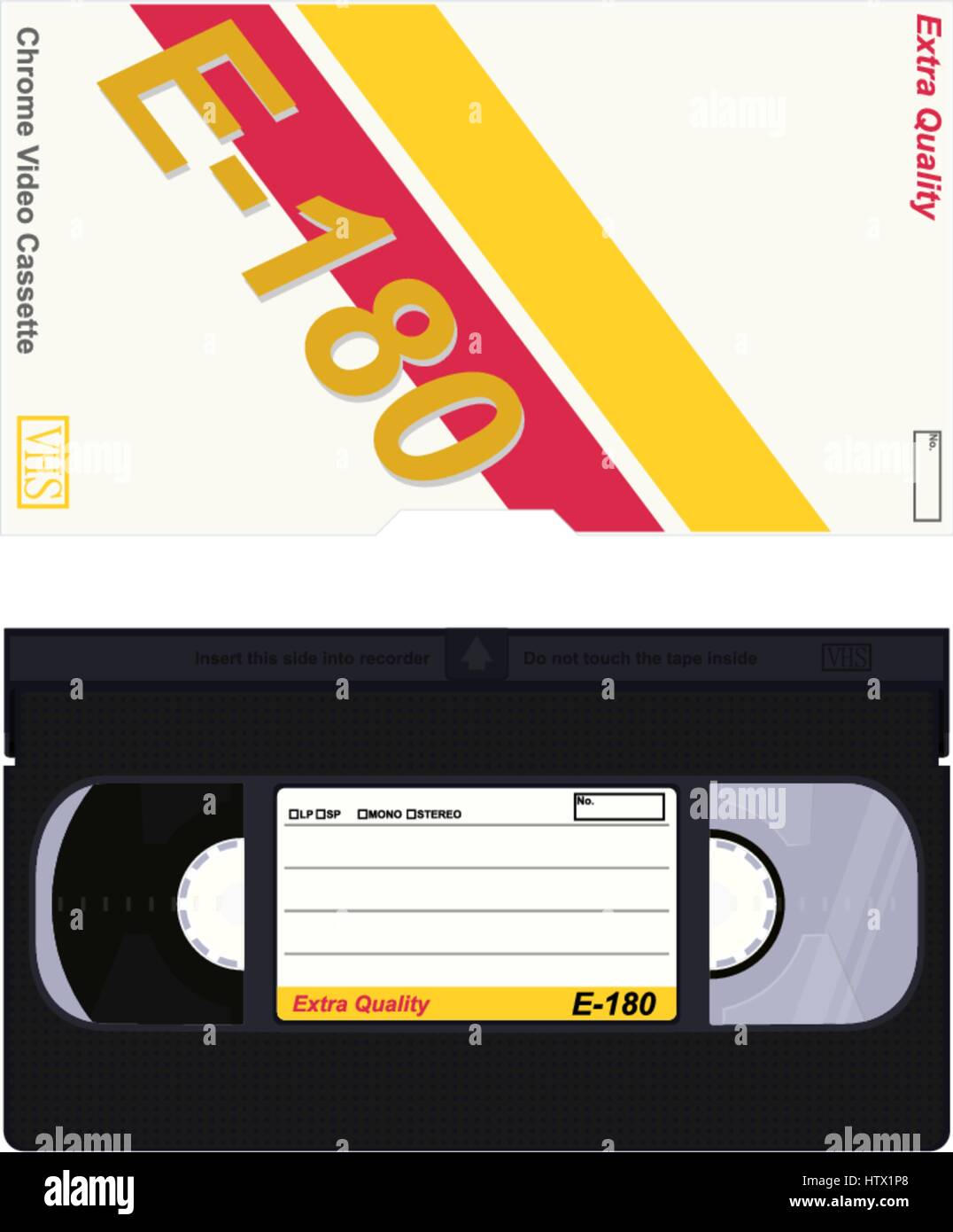 Vhs Recorder Copy Stock Vector Images - Alamy