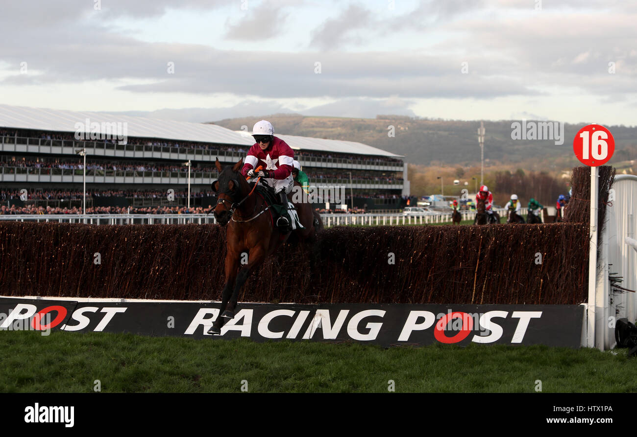 Jockey Lisa O'Neill on board Tiger Roll during the 16:50 JT McNamara ...